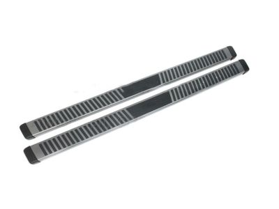 OEM Ford CL3Z-16450-BD - Step Bars - 6 Inch Gray, Crew Cab