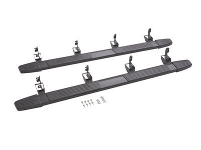 OEM GM 84011392 - Crew Cab 6-Inch Rectangular Assist Steps in Black