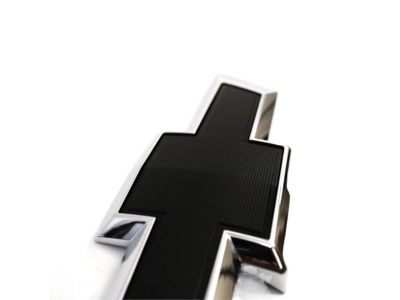OEM GM 84722856 - Front and Rear Bowtie Emblems in Black