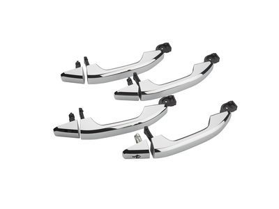 OEM GM 84102097 - Front and Rear Exterior Door Handle Set with Chrome