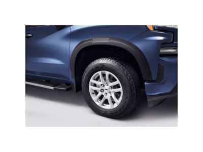 OEM GM 84297538 - Smooth Front and Rear Fender Flare Set in Black