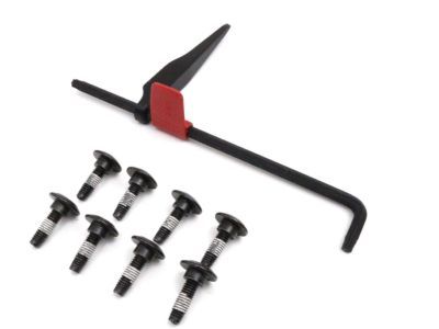 OEM GM 84450050 - Roof Rack Cross Rail Package in Black