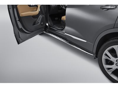 OEM GM 42491246 - Molded Assist Steps in Black with Bright Step Pad