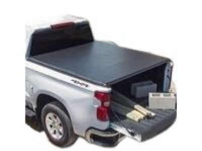 OEM GM 19416979 - Short Bed Soft Roll-Up Tonneau Cover in Black by ...