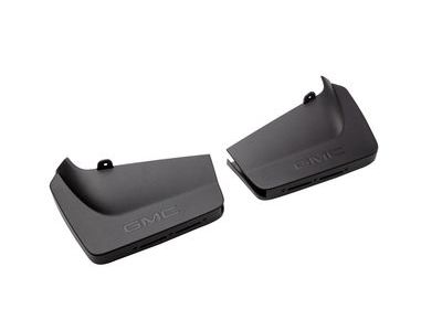 OEM GM 84254761 - Rear Splash Guards in Black with GMC Logo