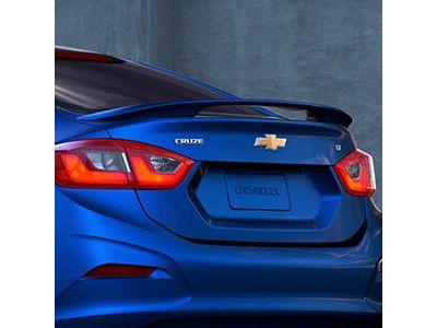 OEM GM 84037063 - Flush Mount Spoiler Kit in Kinetic Blue Metallic