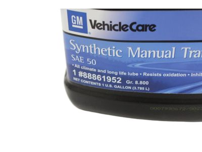 OEM GM 88861952 - Fluid, Manual Transmission Sae 50 Synth Roadranger 4X1Gal