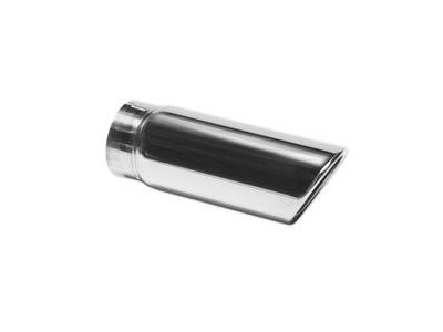 OEM GM 22911703 - 6.0L Polished Stainless Steel Dual-Wall Angle-Cut ...