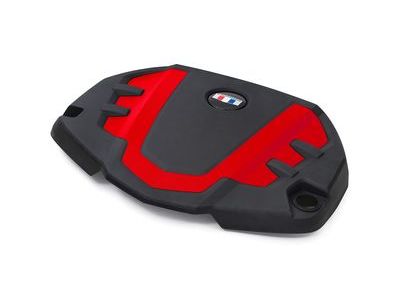 OEM GM 12663903 - 3.6L Engine Cover in Red with Camaro Heritage Logo
