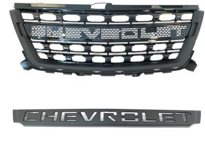 OEM GM 84431359 - Grille in Black with Chevrolet Script