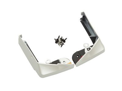 OEM GM 84220125 - Front Splash Guards in Crystal White Tricoat