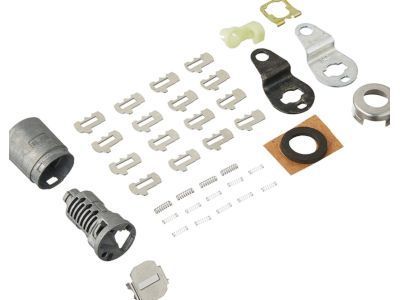 OEM GM 15799771 - Cylinder Kit, Front Side Door Lock (Uncoded)
