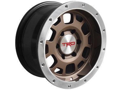 OEM Toyota PTR18-35090-GR - TRD 16-in. Off-Road Beadlock Style Alloy Wheel