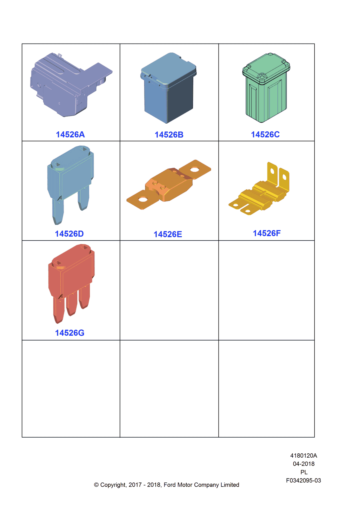 OEM Ford GU5Z-14526-A - Circuit Breaker Assembly