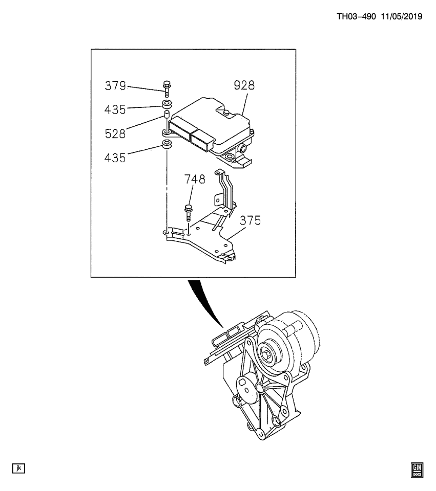 GM 97303751 Module Asm,Direct Fuel Injector Driver