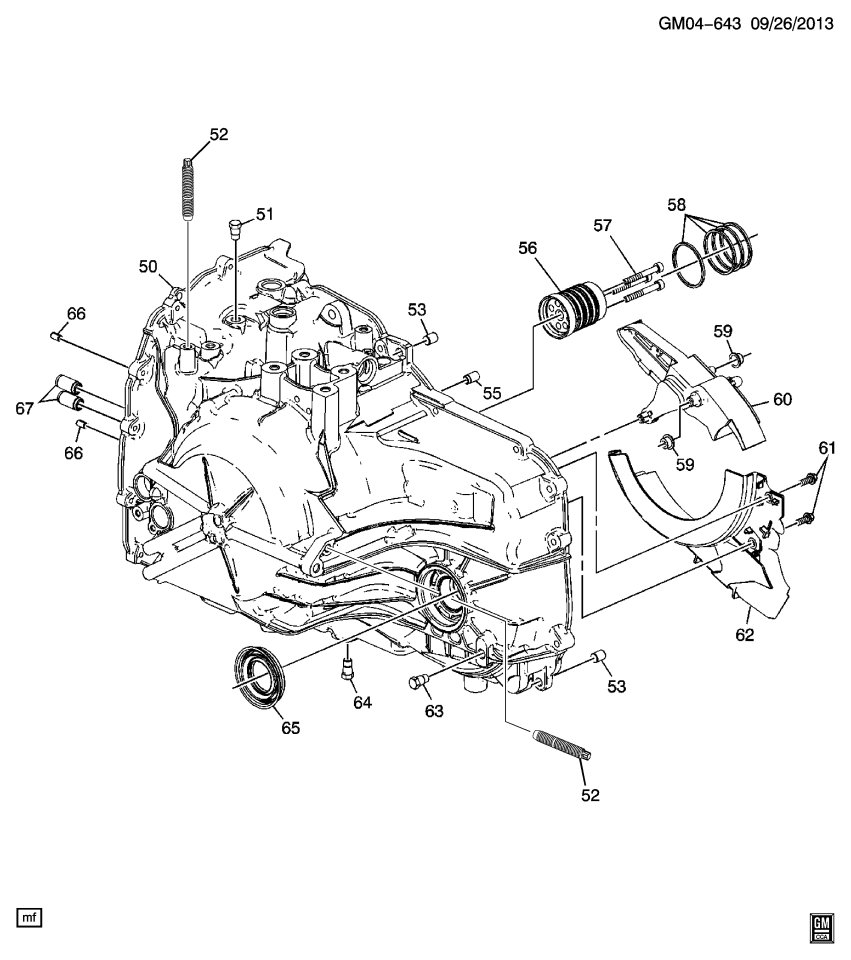 GM 19258415 Axle Seals