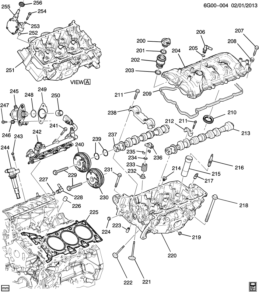 GM 12684832 Actuator Asm-Camshaft Position