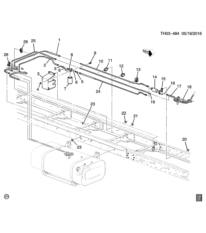 OEM GM 10370247 - Regulator Kit-Fuel Pressure