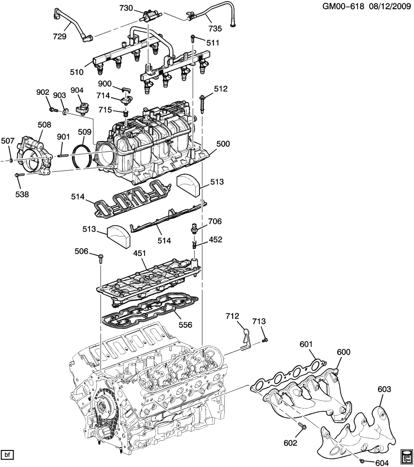 OEM GM 19180607 - Retainer Kit, Barometric Pressure Sensor