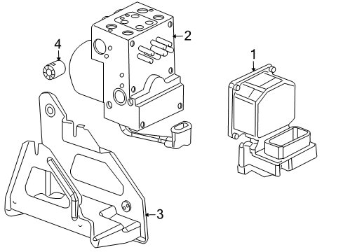 GM 19301997 Electronic Brake Control Module Assembly (Remanufacture)