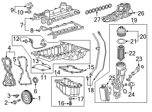 GM 12616850 Seal,Oil Pan Drain Plug(O Ring)