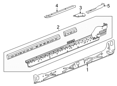 GM 20985548 Front Extension