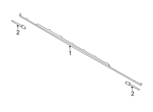 OEM Mopar 68320474AF - CLADDING-SILL