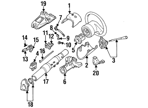 OEM Ford FOTZ-2L252-A - Flange Housing Bracket