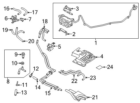 2020 Mitsubishi Outlander PHEV Parts Catalog | Auto Parts Prime