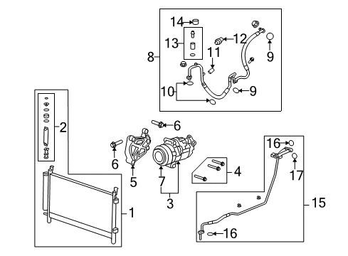 OEM GM 92068682 - Bracket Asm-A/C Compressor