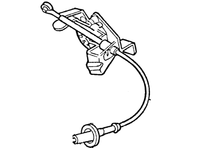 OEM Ford FOVY-7E395-A - Selector Cable Assembly
