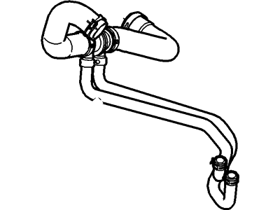 OEM Ford F81Z-8286-BB - Hose Assembly