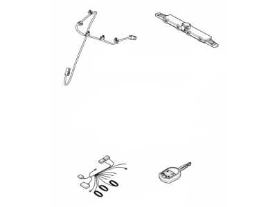 OEM Ford BC3Z-19G364-A - Remote Start System - 100 Series Plug-N-Play