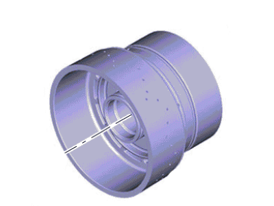 OEM Ford JL3Z-7H351-A - Hub Assembly