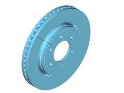 OEM Ford FL3Z-1125-A - Rotor Assembly - Brake