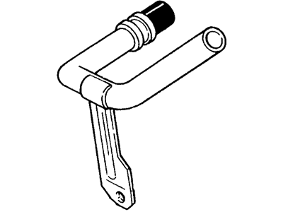 OEM Ford F4SZ-18B402-A - Tube - Heater Water