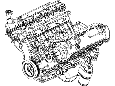 OEM Ford BC3Z-6006-C - Engine