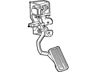 OEM Ford F5TZ-9F836-A - Pedal