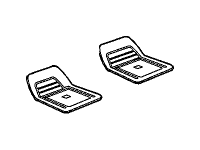 OEM GM 12344578 - Mat Pkg, Front Vinyl