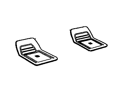 OEM GM 12344576 - Mat Pkg, Front Vinyl