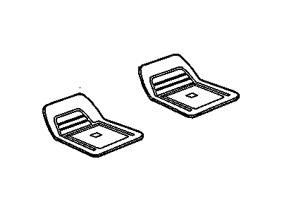 OEM GM 12344576 - Mat Pkg, Front Vinyl