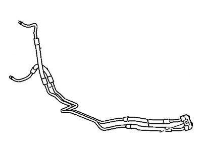 OEM GM 25864166 - Transmission Fluid Cooler Pipe Assembly