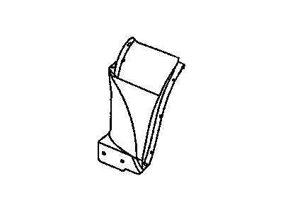 OEM GM 25693087 - Extension-Front Bumper Fascia