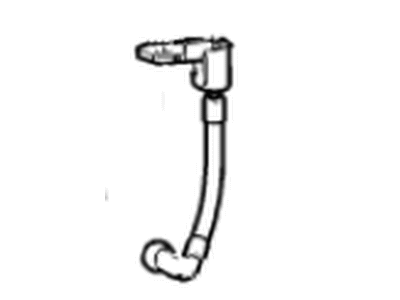 OEM GM 12639312 - Hose Asm-Fuel Feed (RH Side Of Pump, W/ Banjo Fitting)