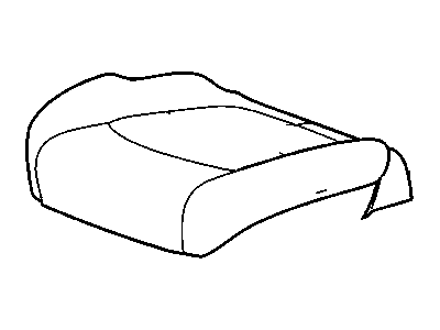 OEM GM 84077427 - Cover Asm-Front Seat Cushion *Medium Duty Titanium