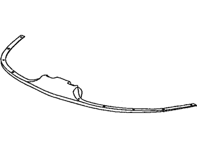 OEM GM 25649514 - Deflector-Front Bumper Fascia Lower