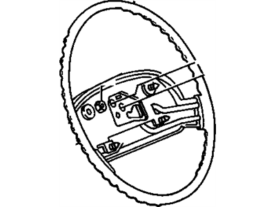 OEM GM 17998749 - Steering Wheel Assembly *Beige