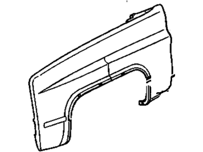 OEM GM 15614467 - Fender Asm-Front