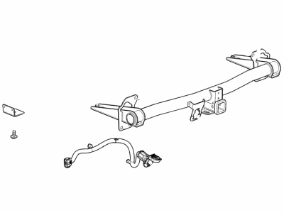 OEM GM 84355746 - 1, 500-lb. Capacity Trailer Hitch