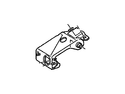 OEM GM 15030123 - Bracket Asm-Clutch Pedal